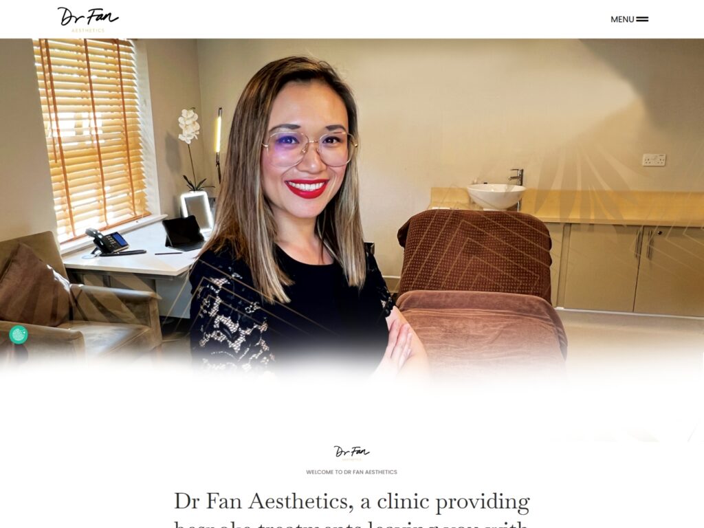 Dr Fan Aesthetics | Web Design Newcastle | A Creative Agency